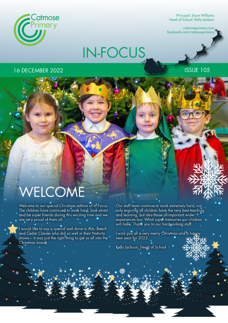 ISSUE 105 - Catmose Primary School