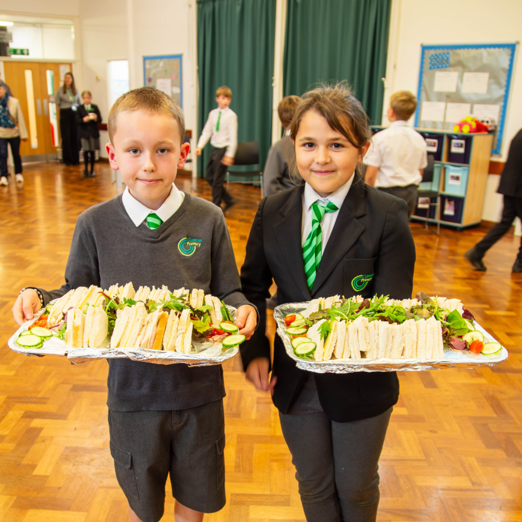Harvest Afternoon Tea - Catmose Primary School
